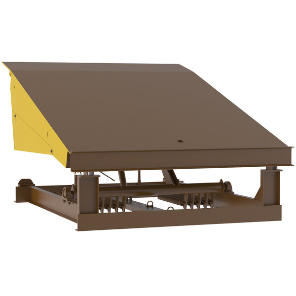 Vestil RR-68-20 6' x 8' Mechanical Dock Leveler with Spring-Operated ...