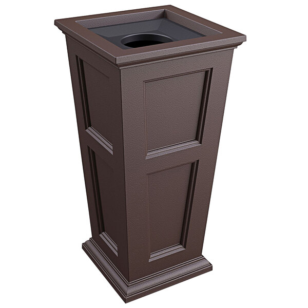 Mayne Fairfield 8874-ES 24 Gallon Espresso Decorative Waste Bin