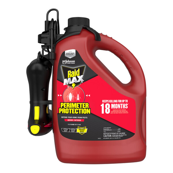 SC Johnson Raid® MAX 335680 1 Gallon Indoor / Outdoor Perimeter ...