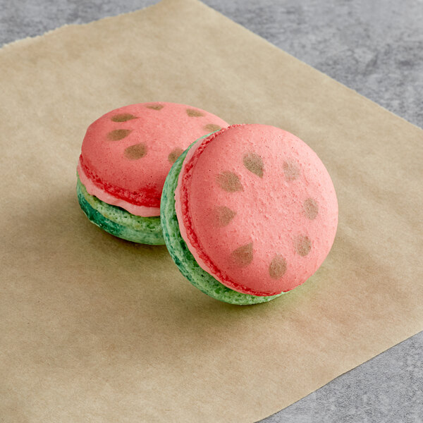 Macaron Centrale Watermelon Macaron - 100/Case