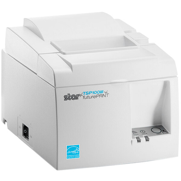 Star TSP143IIIU White Thermal Receipt Printer with USB