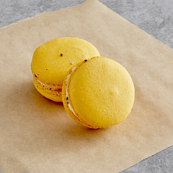 Macaron Centrale Passion Fruit Macaron - 100/Case