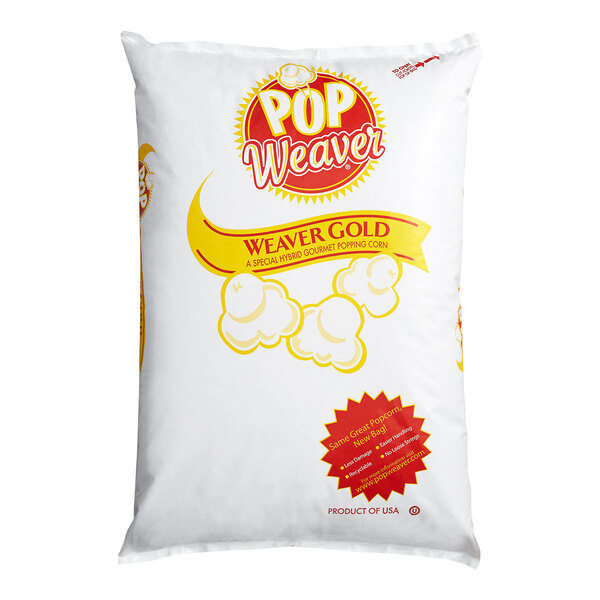 Pop Weaver Gold Butterfly Popcorn Kernels 50 lb.