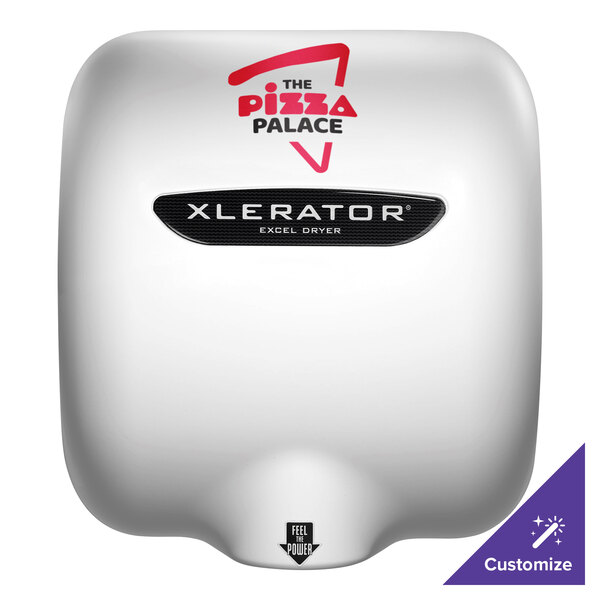 Excel XLERATOR® Customizable Hand Dryer - WebstaurantStore