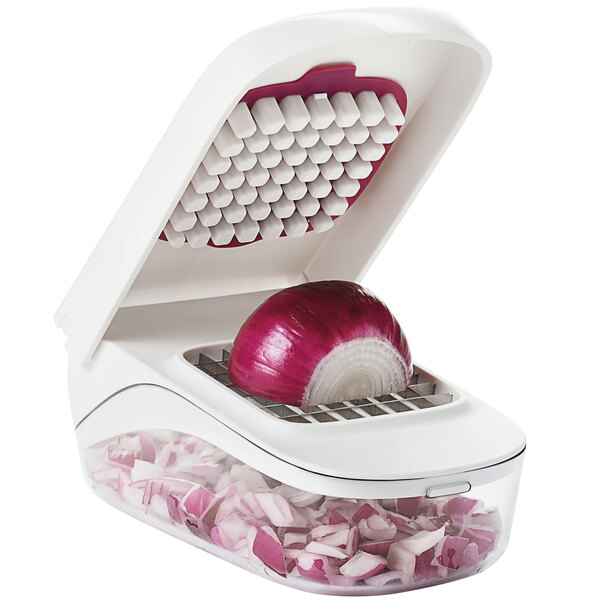OXO 11122600 Good Grips Manual Vegetable Chopper with Easy-Pour Opening