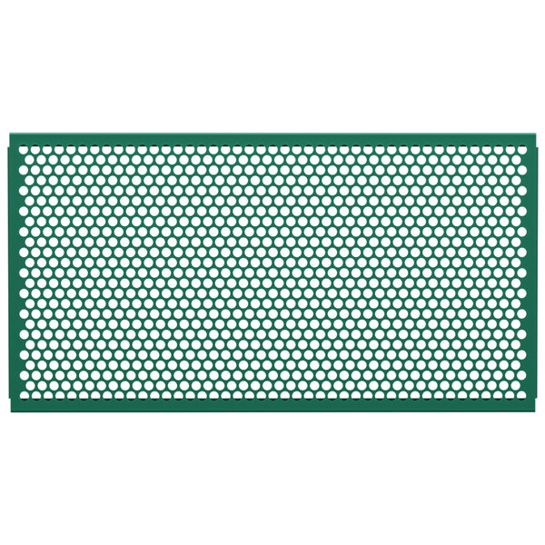 SelectSpace 5' Forest Green Circle Pattern Partition Panel