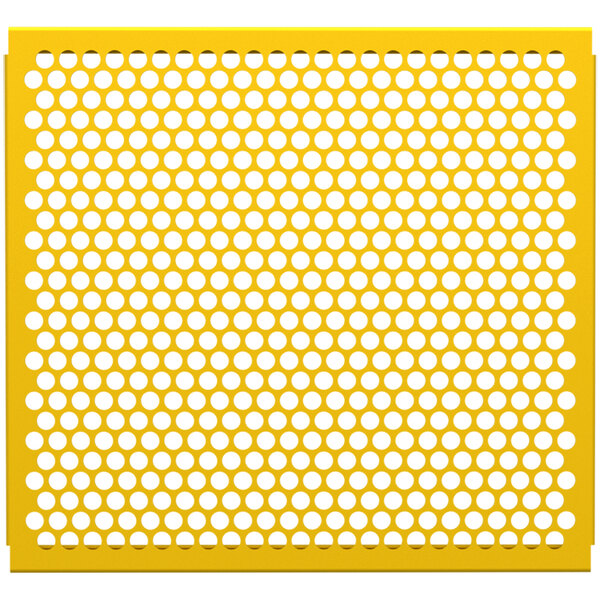 SelectSpace 3' Bright Yellow Circle Pattern Partition Panel