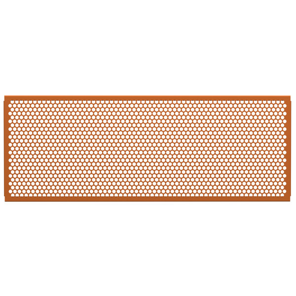 SelectSpace 7' Burnt Orange Circle Pattern Partition Panel