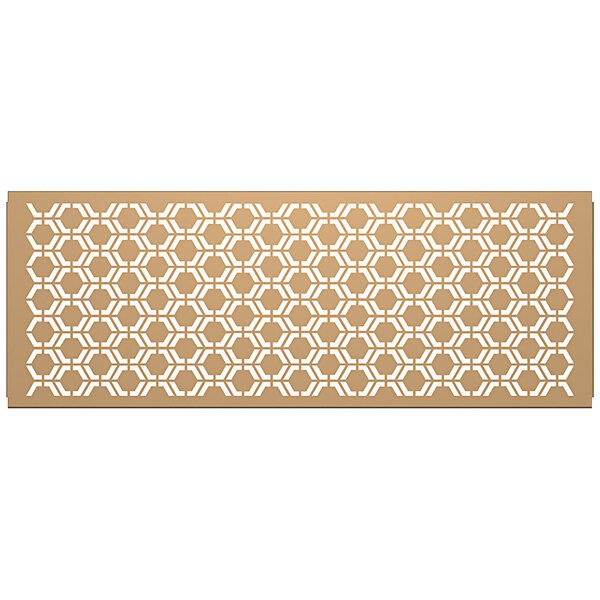 SelectSpace 7' Sand Hexagonal Pattern Partition Panel