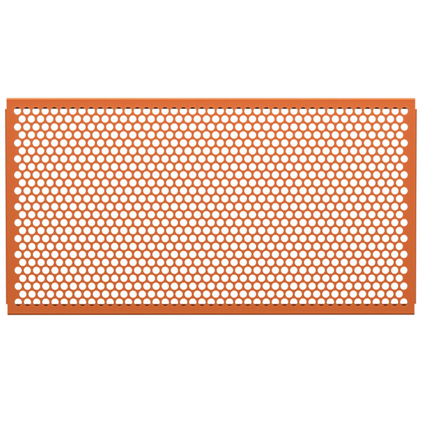 SelectSpace 5' Burnt Orange Circle Pattern Partition Panel