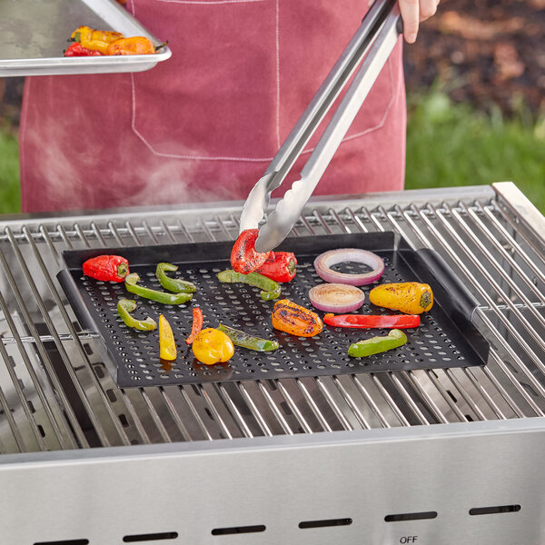 Mr. Bar-B-Q 14" x 11 3/8" Non-Stick Perforated Grill Tray