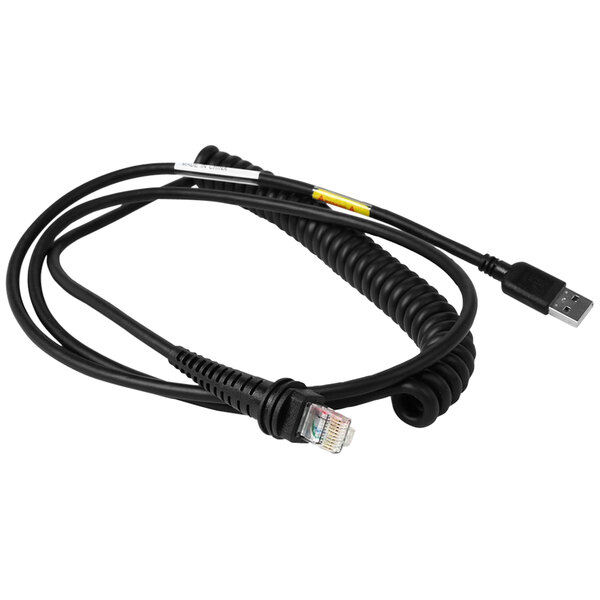 Honeywell CBL-500-300-C00 10' Coiled USB Interface Cable for Honeywell ...
