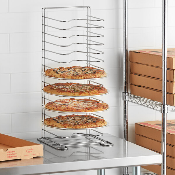 GI Metal 15 Slot Pizza Pan Rack AC-PRO15