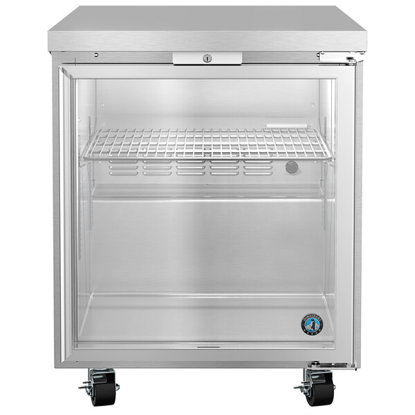 Hoshizaki Steelheart B Series UR27B-GLP01 27" Glass Door Low Profile ...