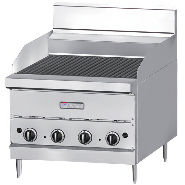Garland G24-BRL Natural Gas 24" Ceramic Briquette Charbroiler - 60,000 BTU