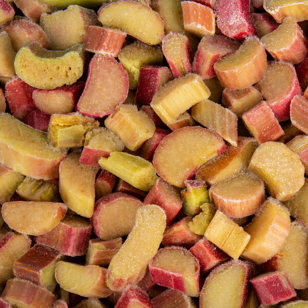 30 lb. IQF 1/2" Cut Rhubarb