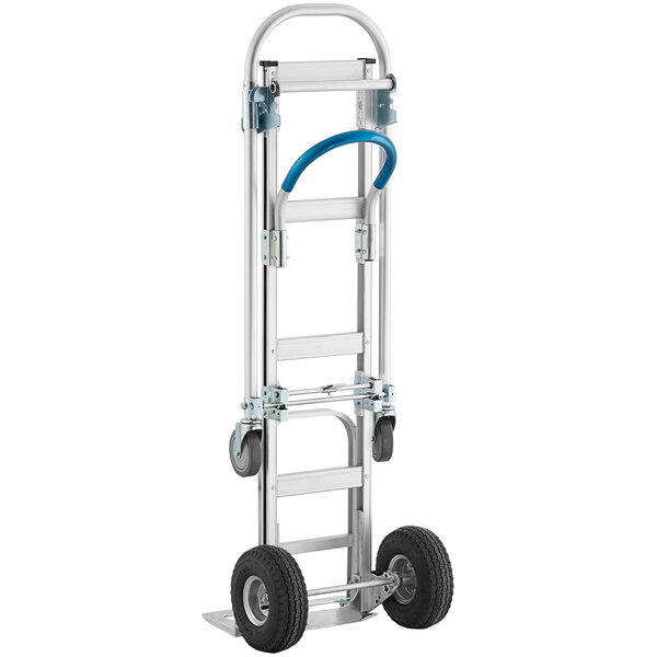 Lavex 750 lb. 2-in-1 Convertible Hand Truck with Nose Plate and ...