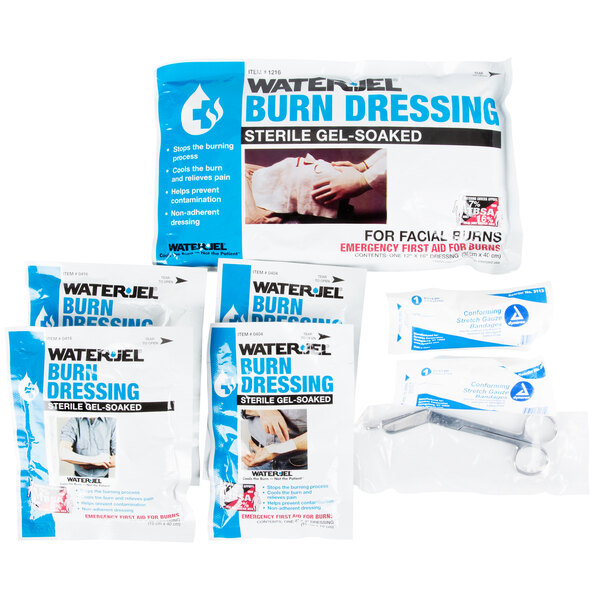 Medi-First Water Jel Small 9 Piece Soft Sided Burn Kit