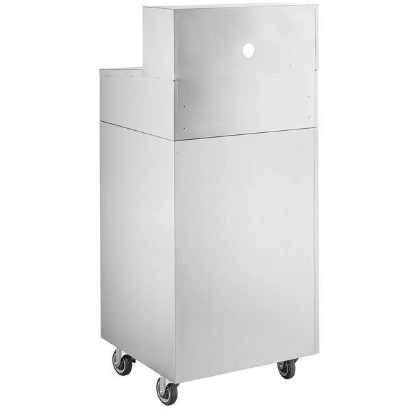 Lavex Shipping / Receiving Mobile Desk with Enclosed Base