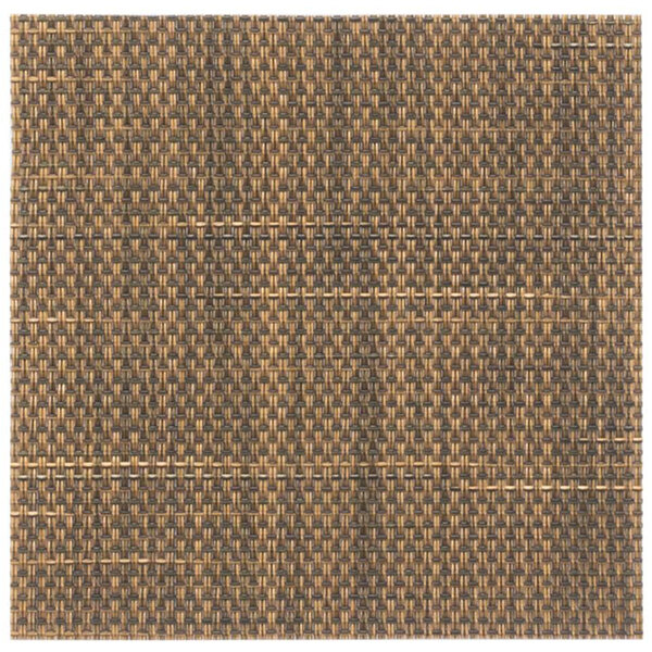 Front of the House 4" Square Copper Mesh Metroweave Woven Vinyl Coaster ...