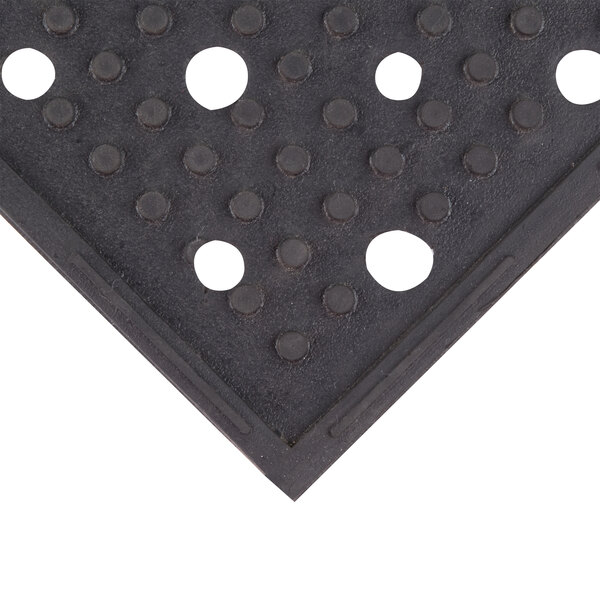 Cactus Mat 1640R-C332 REVERS-a-MAT 3' Wide Black Reversible Rubber Anti ...