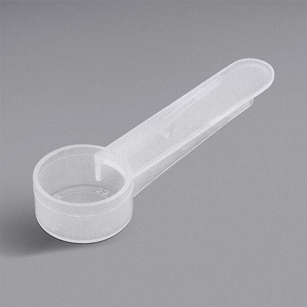 4 cc Polypropylene Scoop with Medium Handle - 5000/Case