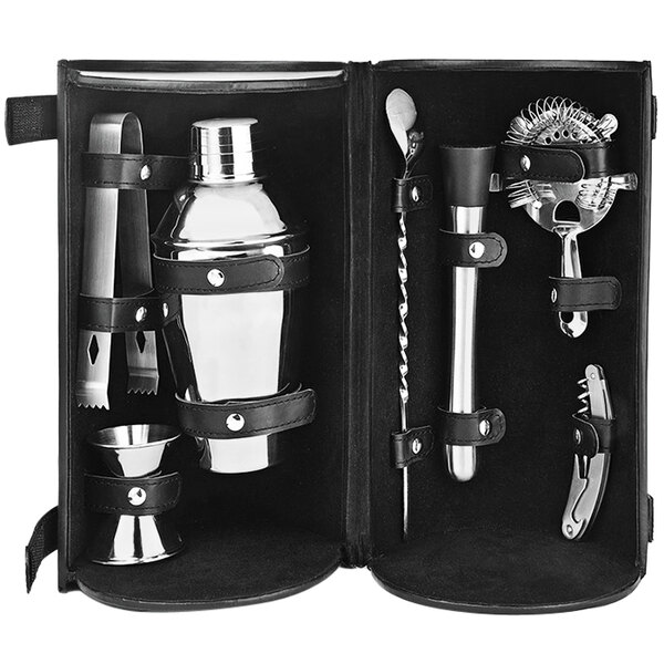 Franmara 8-Piece Cocktail Kit with Case 8436