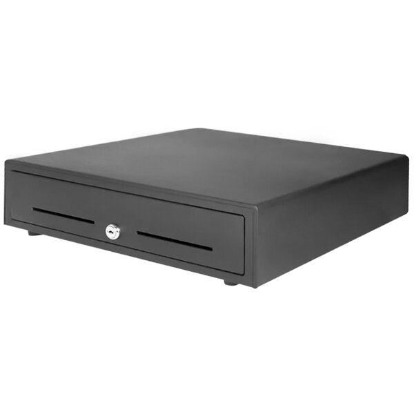 Custom America 971GF010000025 APEX 16" x 16" Black Cash Drawer