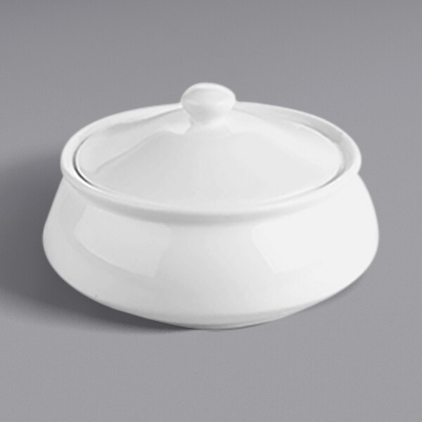 RAK Porcelain Access Porcelain Handi Bowl and Lid - 4/Case