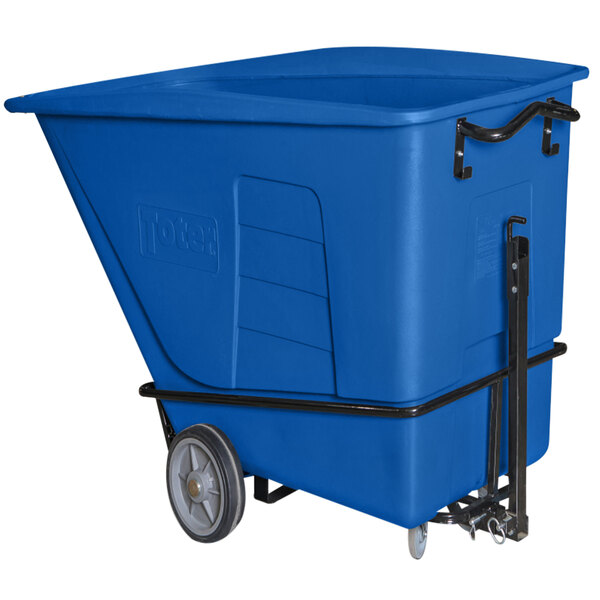 Toter UTT15-00BLU 1 1/2 Cubic Yd. Blue Towable Tilt Truck (2000 lb ...