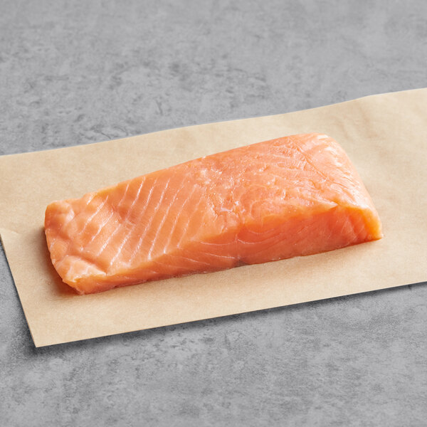 Rastelli's 8 oz. Faroe Island Salmon Fillet Portion - 10/Case