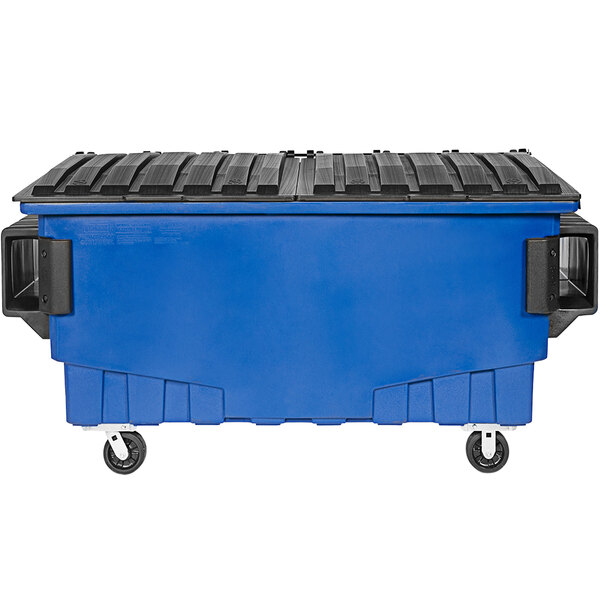 Toter FR010-00705 1 Cubic Yd. Blue Front End Loading Mobile Trash ...