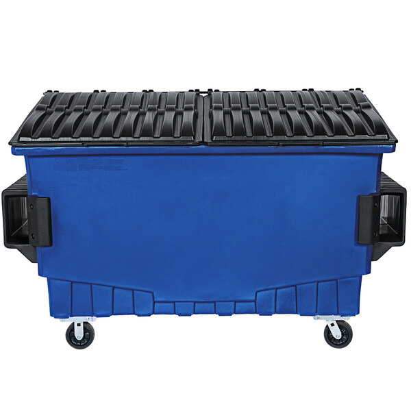 Toter FR020-00705 2 Cubic Yd. Blue Front End Loading Mobile Trash ...