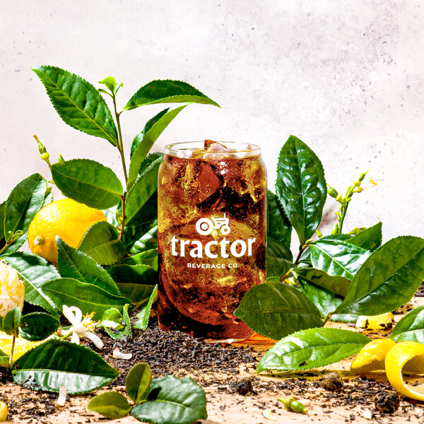 Tractor Beverage Co. Organic Unsweet Tea Beverage 8.5:1 Concentrate 32 ...
