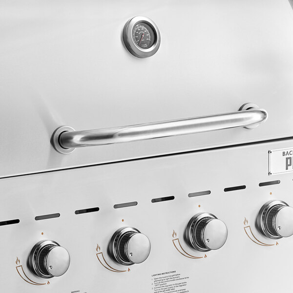 Backyard Pro LPG48RD 48" Stainless Steel Liquid Propane Outdoor Grill ...