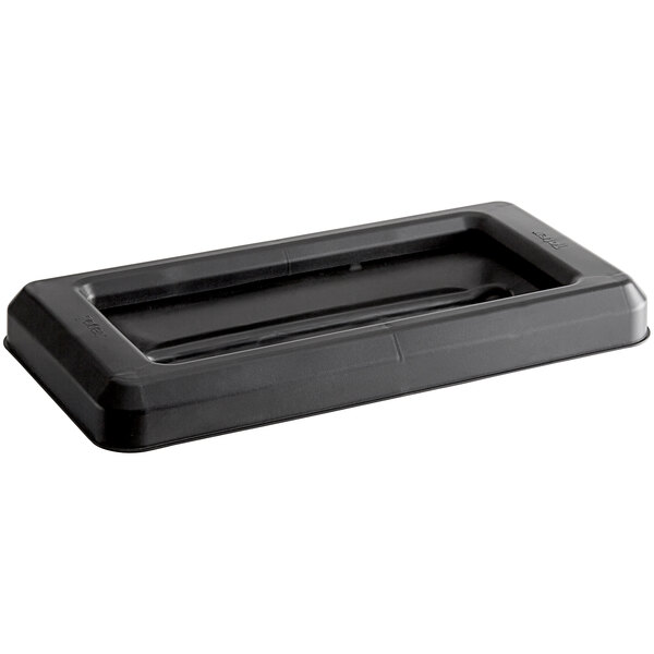 Toter SL000-40200 Black Paper Recycle Lid for 16 and 23 Gallon Slimline ...
