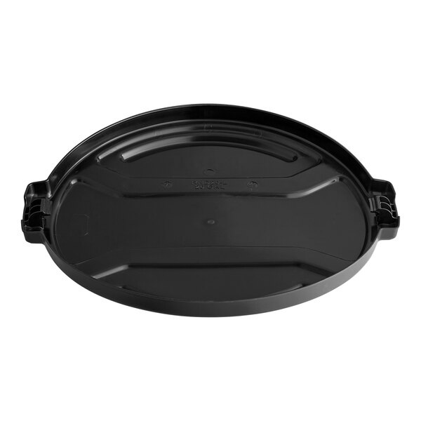 Toter RND20-L0200 Black Lid for 20 Gallon Round Trash Cans