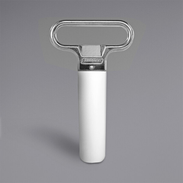 Franmara Ahh Super! Chrome-Plated Two-Prong Cork Extractor with White ...
