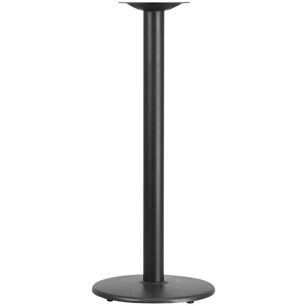 Flash Furniture 18" Round Bar Height Table Base with 3" Column