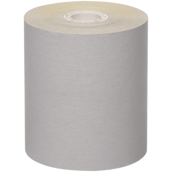 PointPlus 3 1/4" x 90' Carbonless 2-Ply Cash Register POS Paper Roll ...
