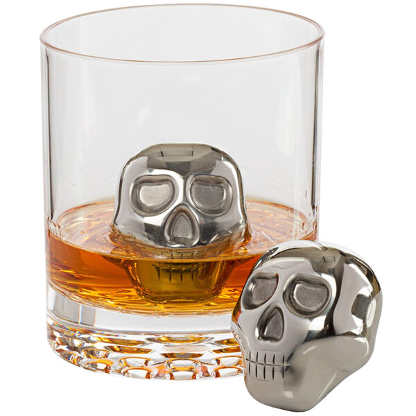 Franmara Skull-Ice Stainless Steel Reusable Skull-Shaped Ice 8272