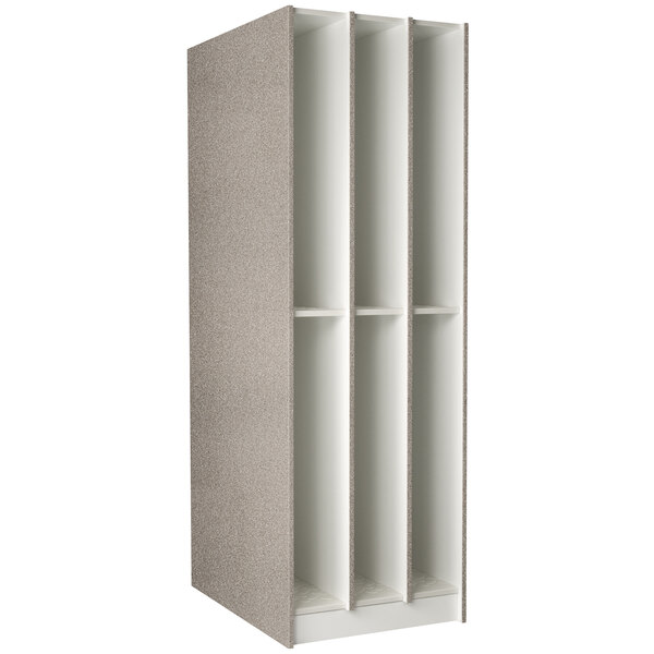 I.D. Systems 27" x 40" x 84" Grey Nebula 6 Compartment Instrument ...