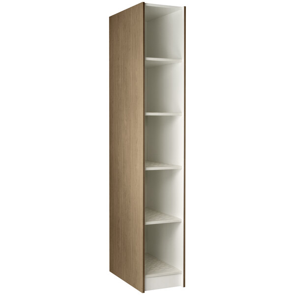 I.D. Systems 14" x 29" x 84" Roman Walnut 5 Compartment Instrument ...