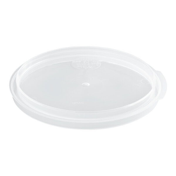 Vigor 2 and 4 Qt. Translucent Round Polypropylene Food Storage ...