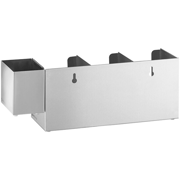 ServSense Adjustable 3-Section Stainless Steel Wall-Mount / Countertop ...