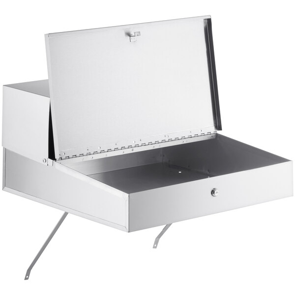 Lavex Stainless Steel Wall Mount Receiving Desk