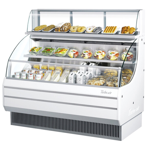 Turbo Air TOMD-40-L 39" Top Dry Display Case - White