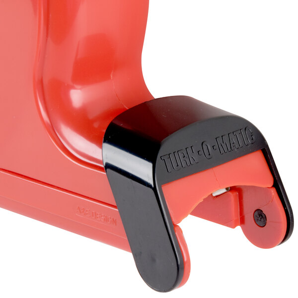 Turn-O-Matic D80 Red Take a Number Ticket Dispenser