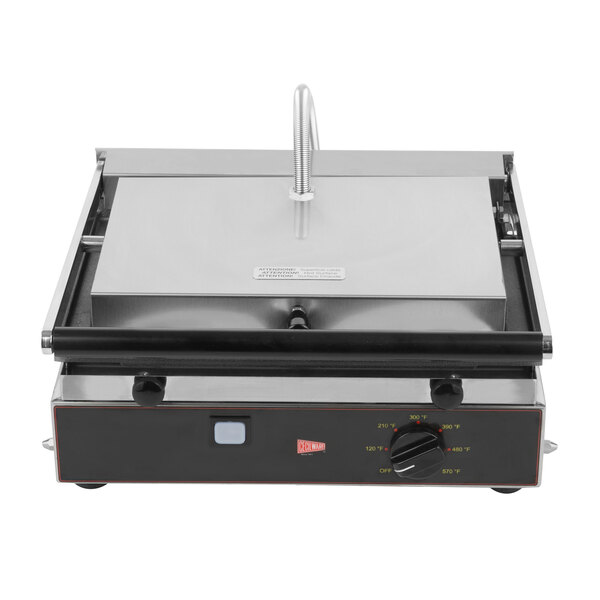 Cecilware TSG-1F Single Panini Sandwich Grill with Flat Surfaces - 14 1 ...
