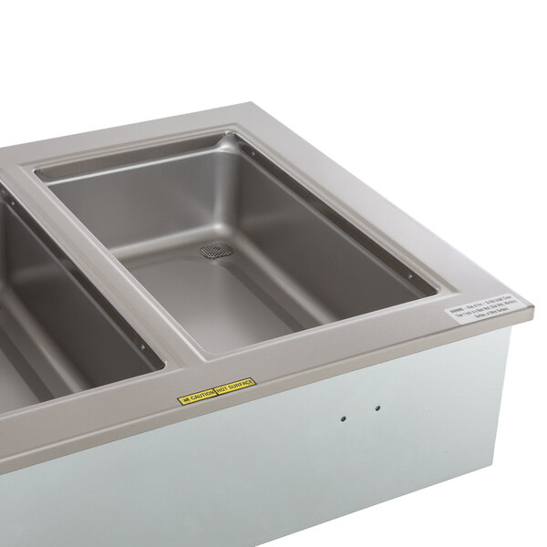 Delfield N8759-D Four Pan Drop In Hot Food Well